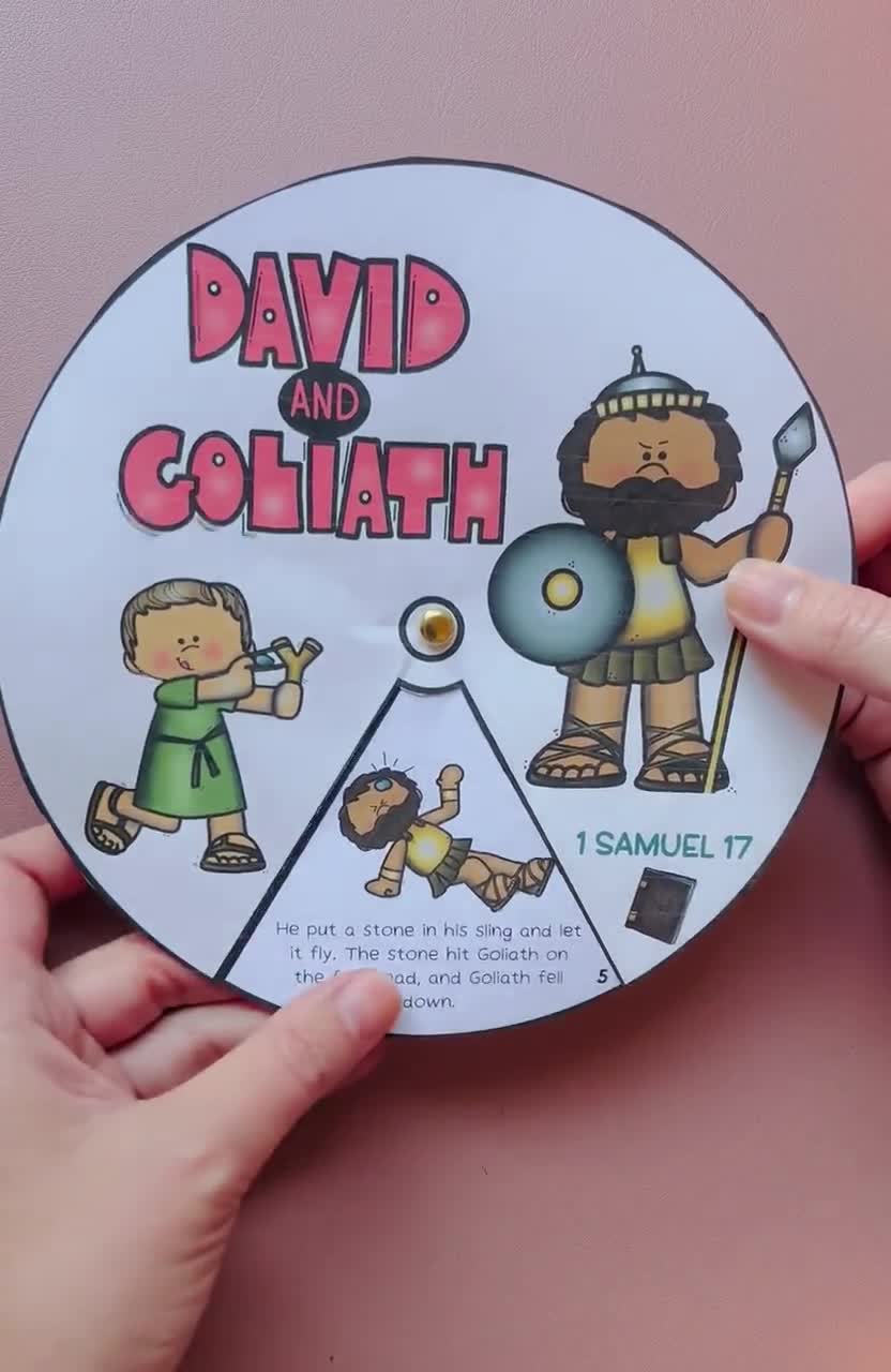 Easy David And Goliath Craft Maze For David And Goliath On Sunday
