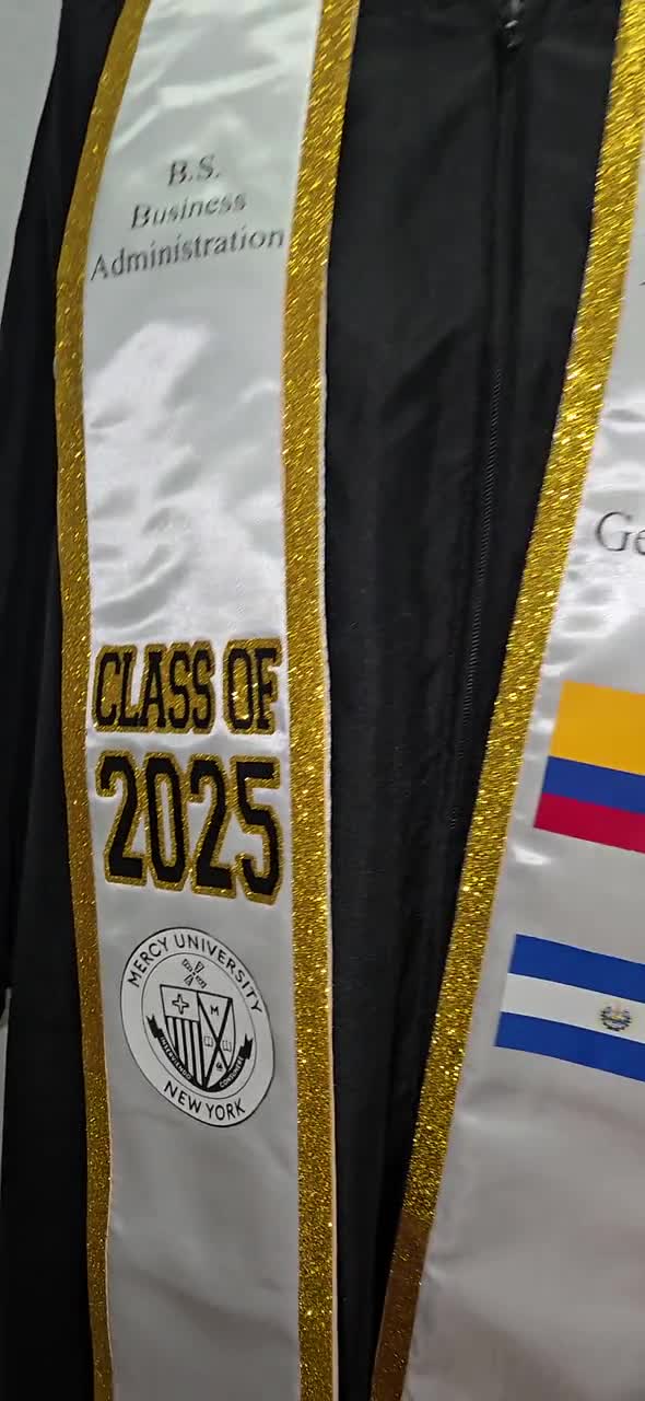 High School College Graduation Keepsake Graduation Stole Class Of 2025 ...