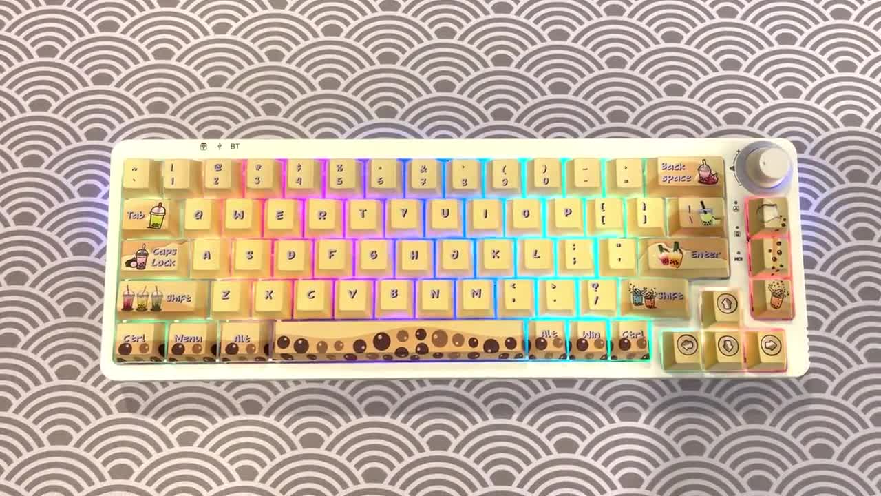 Pokemon themed Tofu keyboard 65% keyboard hajj.gov.eg