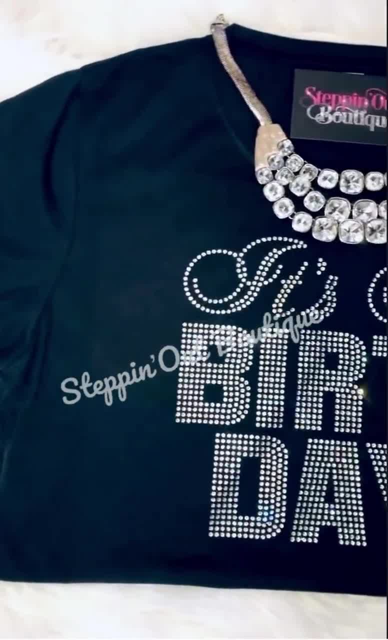 Bling Birthday Shirt