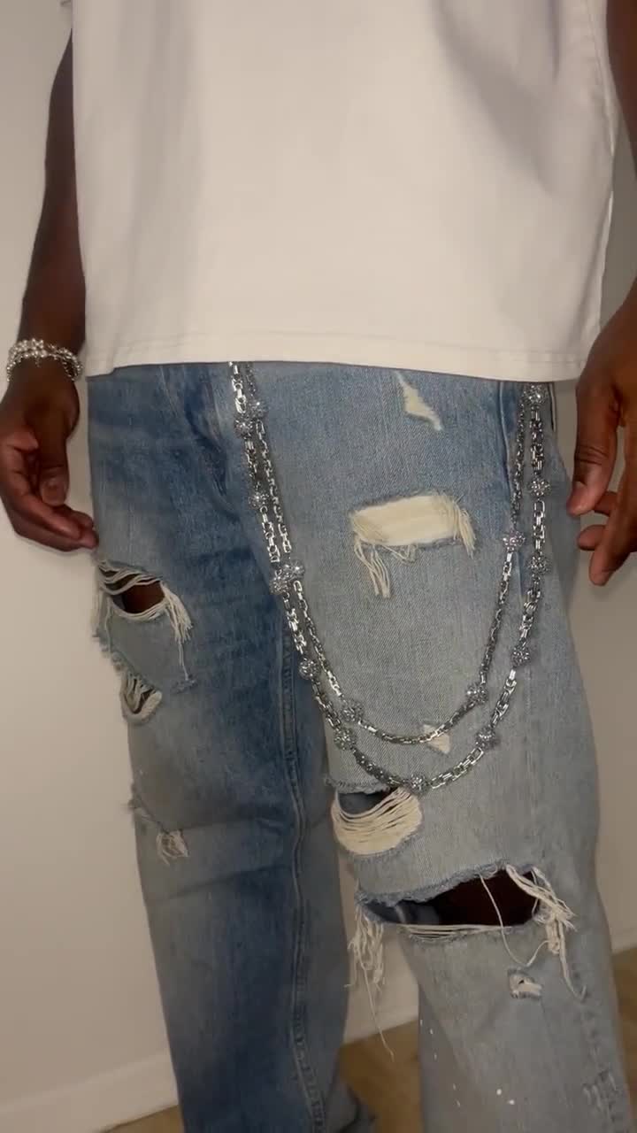 Crystal Balls Jeans Chains (wallet Chain) - Etsy Crystal Balls Jeans Chains (wallet Chain) - Etsy