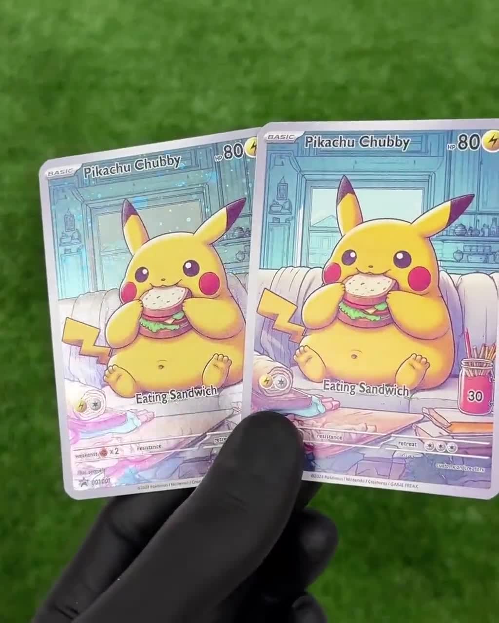 Fatty Pikachu Posing By Ranking All 25 Pikachu On The Pokémon: TCG