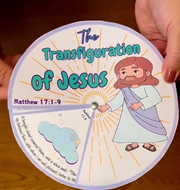 The Transfiguration Of Jesus For Kids Transfiguration | Children's