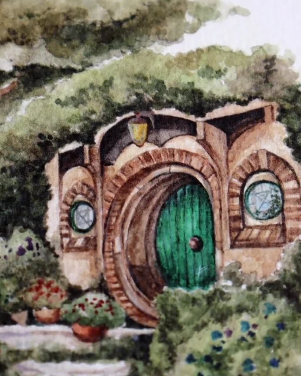 Concept Art Paesaggio Lotr Flooded Ruins Lord Of The Rings TCG By