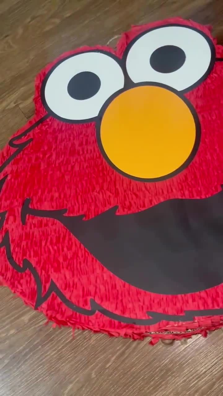 Big Elmo Pinata Elmo, Cookie Monster Show Starts This Month