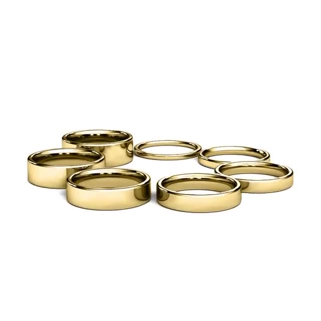 Amazon gold wedding bands 60 photos - Astyledwedding.com