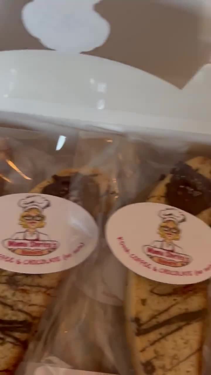 Mini Biscotti Individually Wrapped