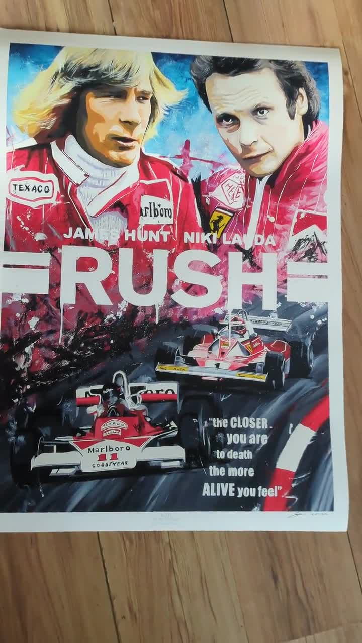 Affiche De Rush