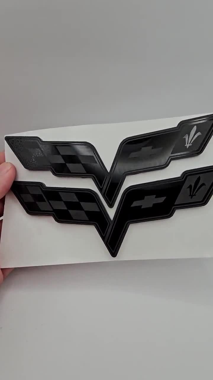 C7 Corvette Front Bumper Emblem