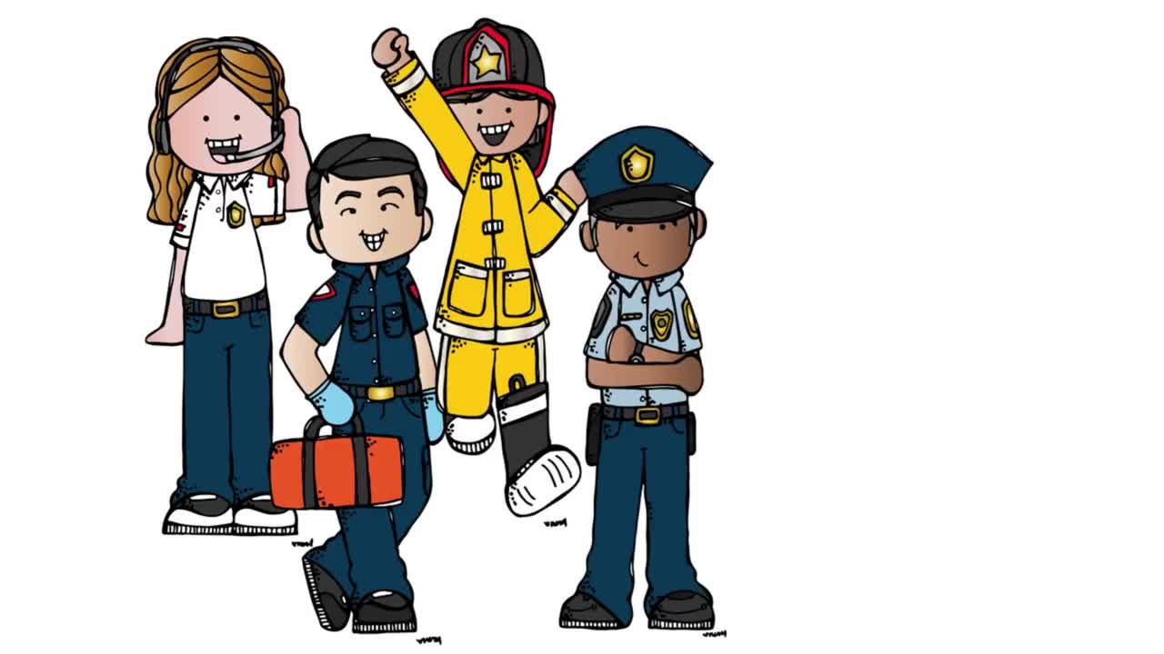 Emergency Responders Clip Art