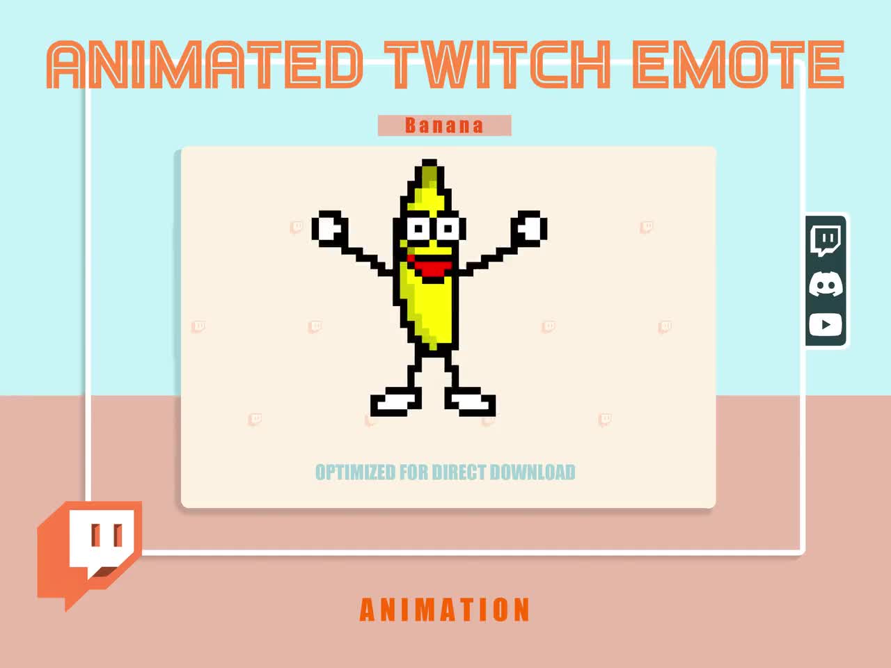 Emoticon Banana Danzante