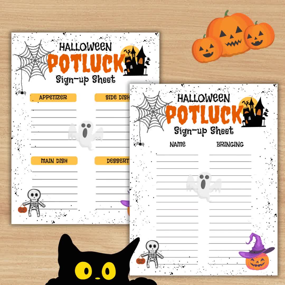 Halloween Potluck Reminder Easy Halloween Snack Board