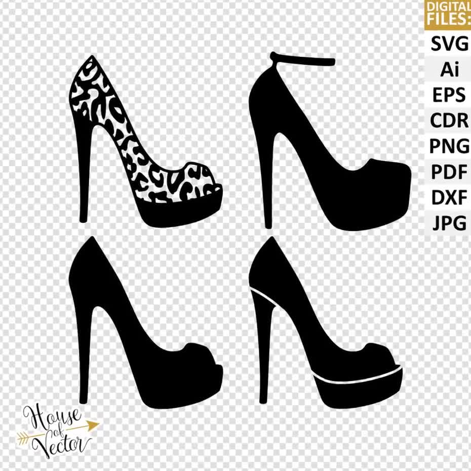 High Hill Shoes Clip Art High Heel Shoes, Beautiful Shoes, High Heel