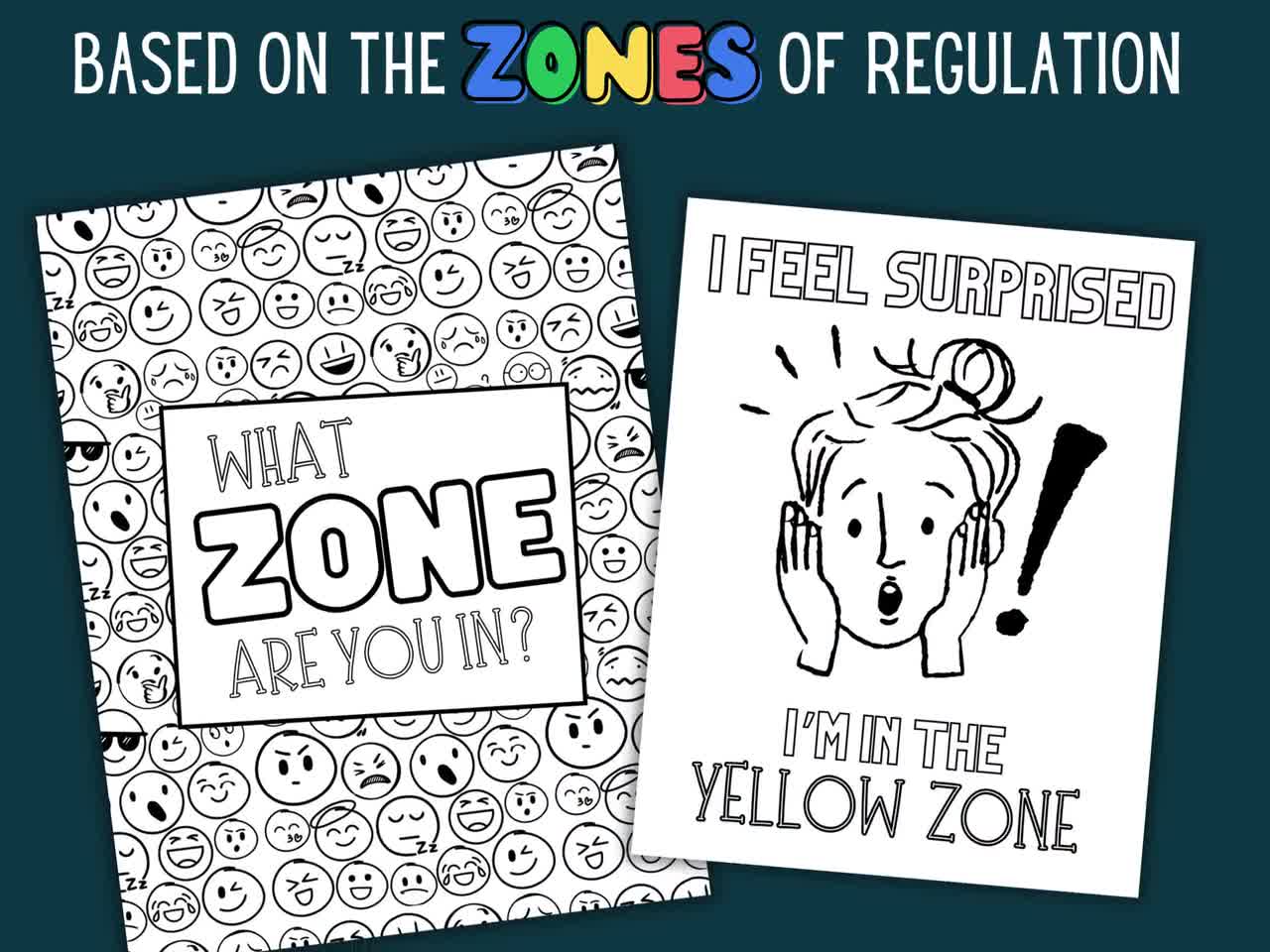 Zones Of Regulation Coloring Pages [2025]