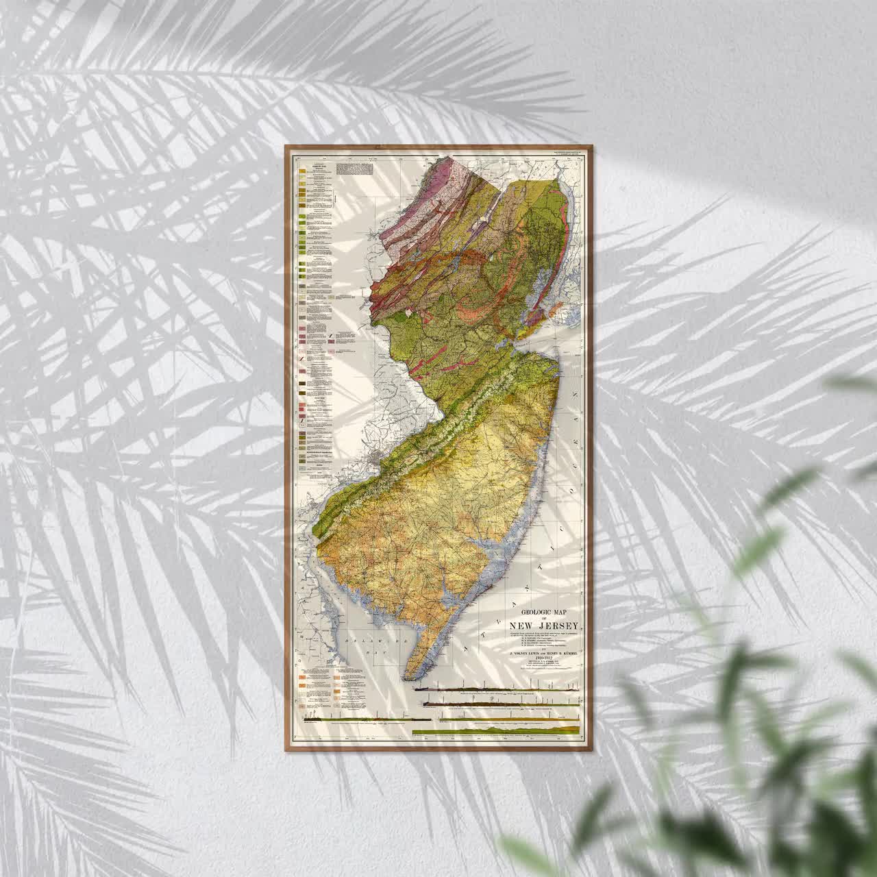 New Jersey Geologic Map Index