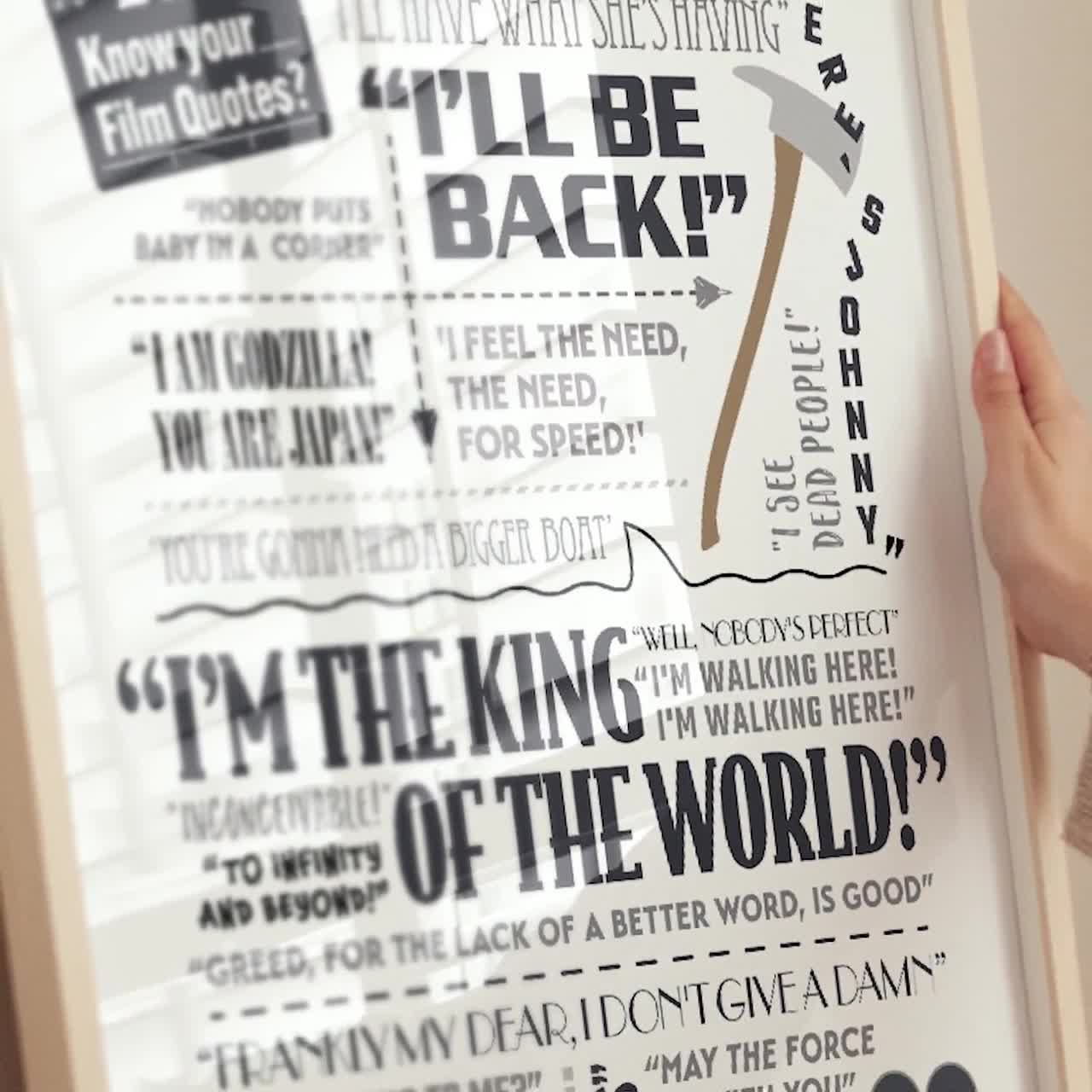Abstract Movie Quotes