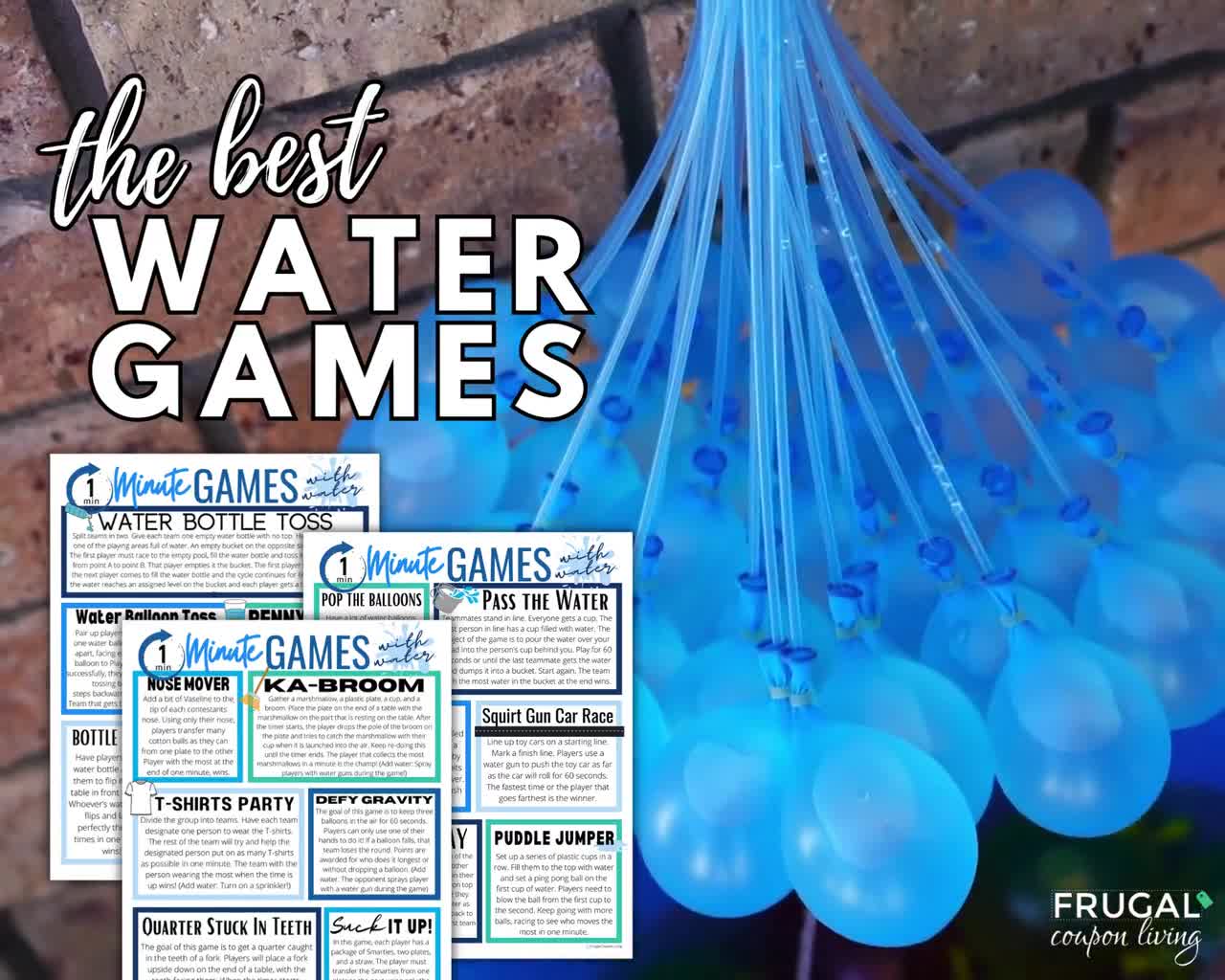 Water Games For Birthday Parties 12 Pack Rainbow Beach Balls
