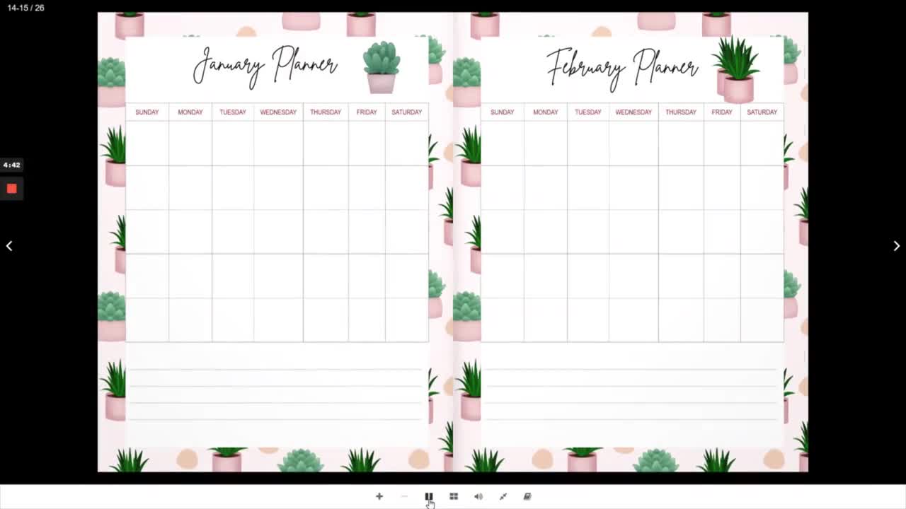 Diario De Plantas Imprimible