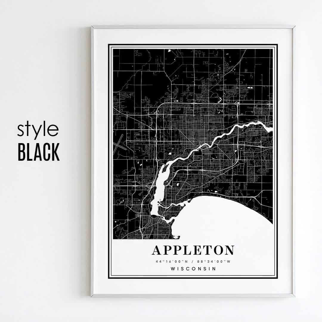 Street Map Of Appleton Wi