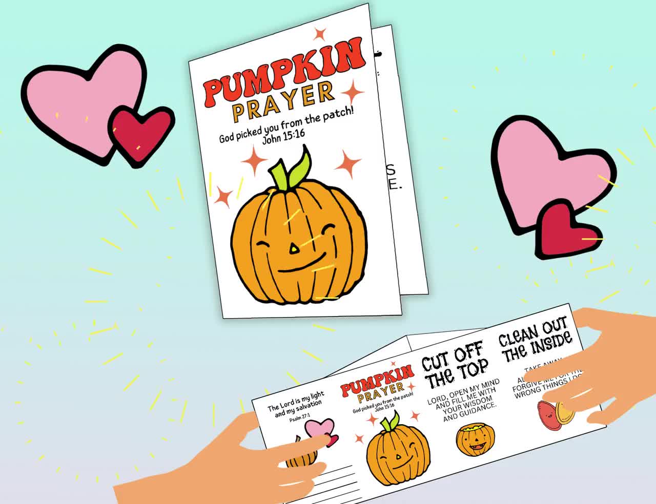 Pumpkin Prayer Booklet