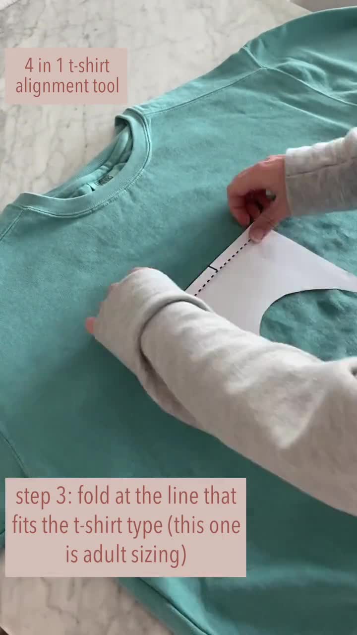 Pocket Placement Ruler SVG T-Shirt Guide, 59% OFF