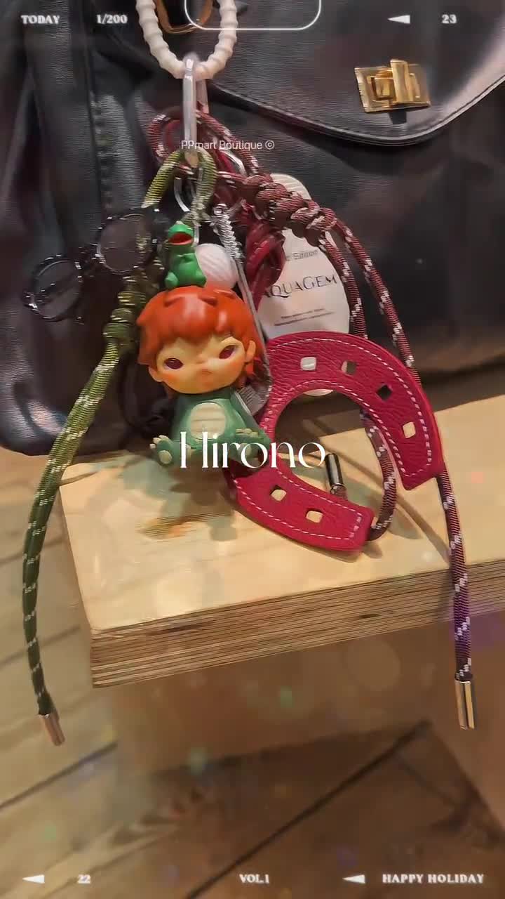 Hirono Bag Charm/ Keychains, Unique Autumn Winter Accessory Hirono Bag Charm/ Keychains, Unique Autumn Winter Accessory
