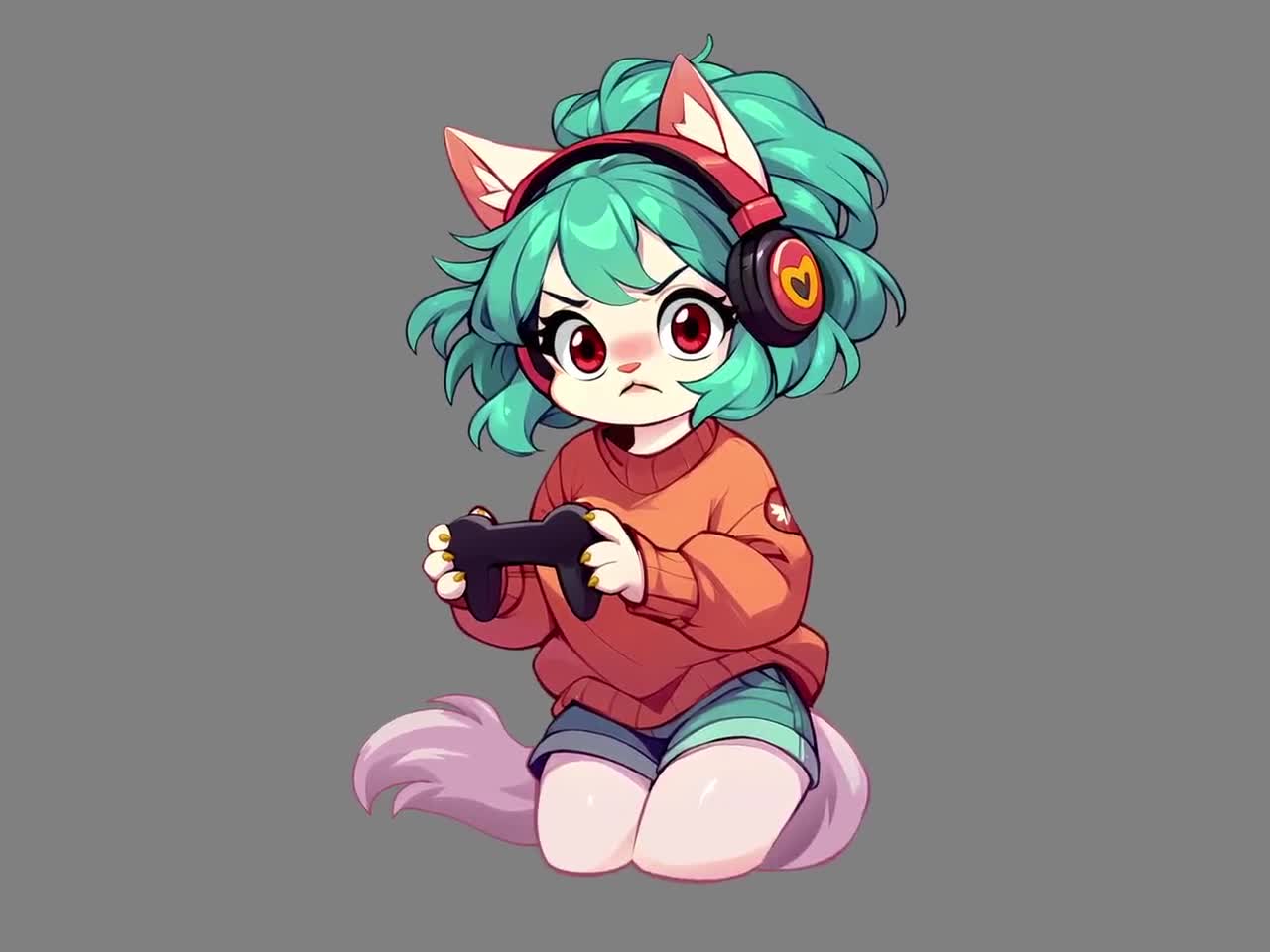 Anime Chibi Kattegutt