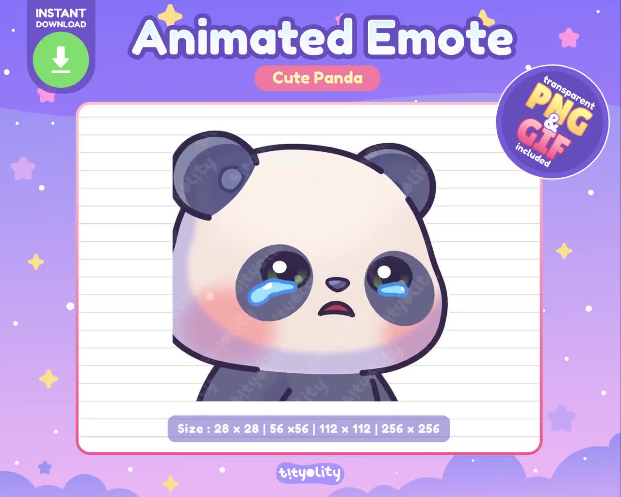 Gif De Panda Chibi On Make A GIF