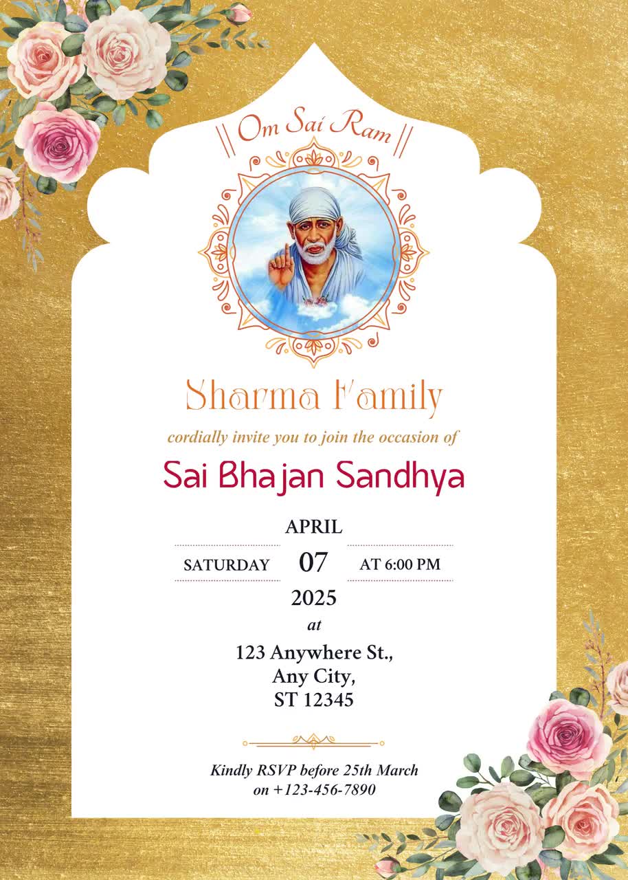 Om Sai Sai Baba Song Sai Baba Bhajan Shirdi Sai Baba Sai Ram Listen To