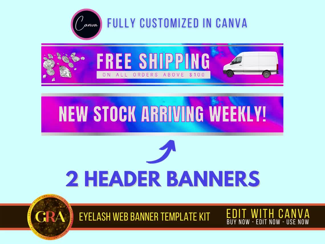 Website Banners Free Shipping