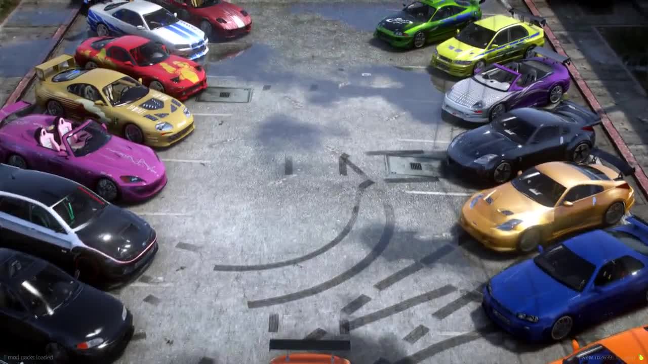 The Fast And The Furious Cars Pack Hqaddonanimated Fast & Furious
