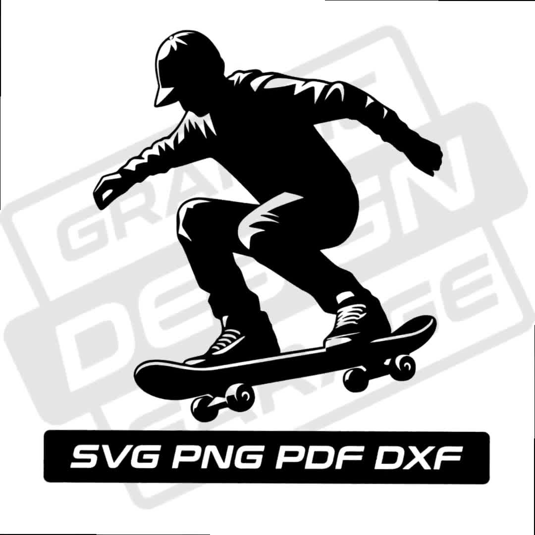Skateboard Svg Skateboarding Svg Skateboarder Svg Skateboarding Png