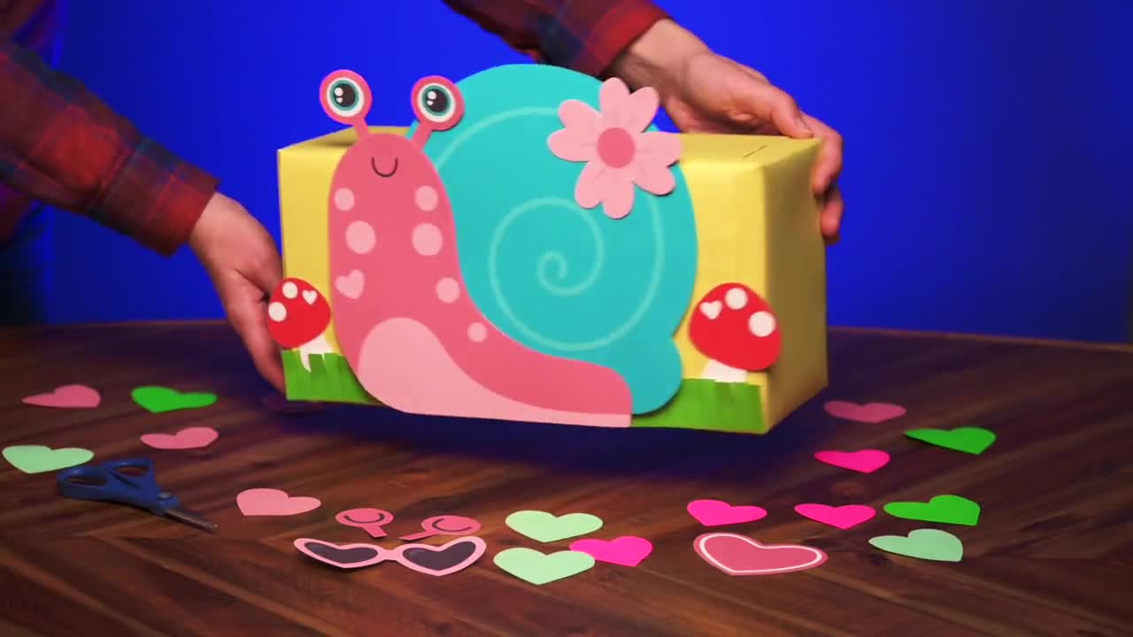 Valentine Shoebox Ideas For Girls Valentine's Box Family Project!