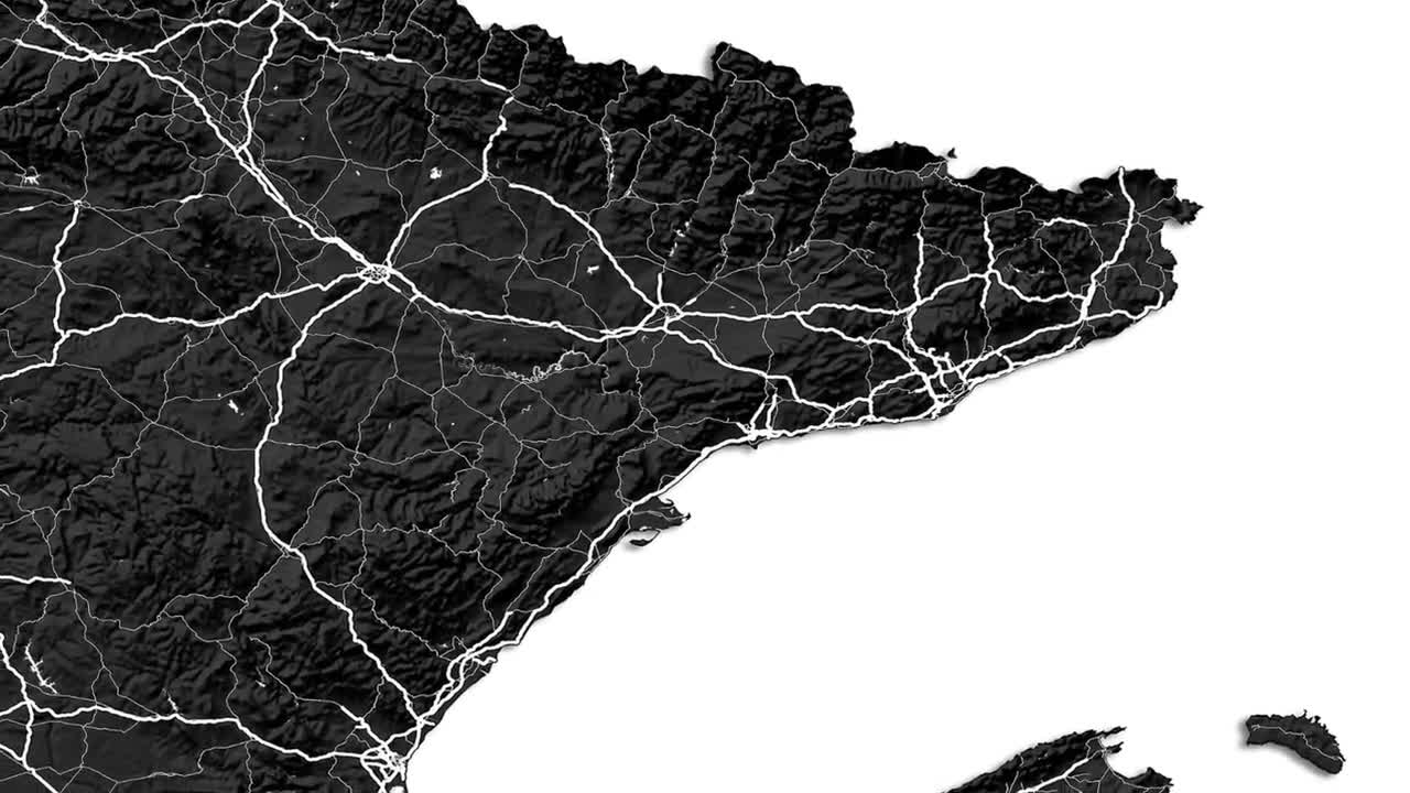 Maps Of Spain S Landscape IGN Map Of Spain SWC