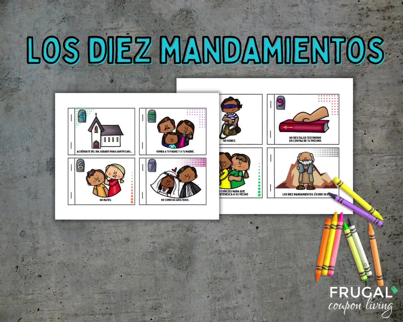 Los 10 mandamientos online exercise for | Live Worksheets