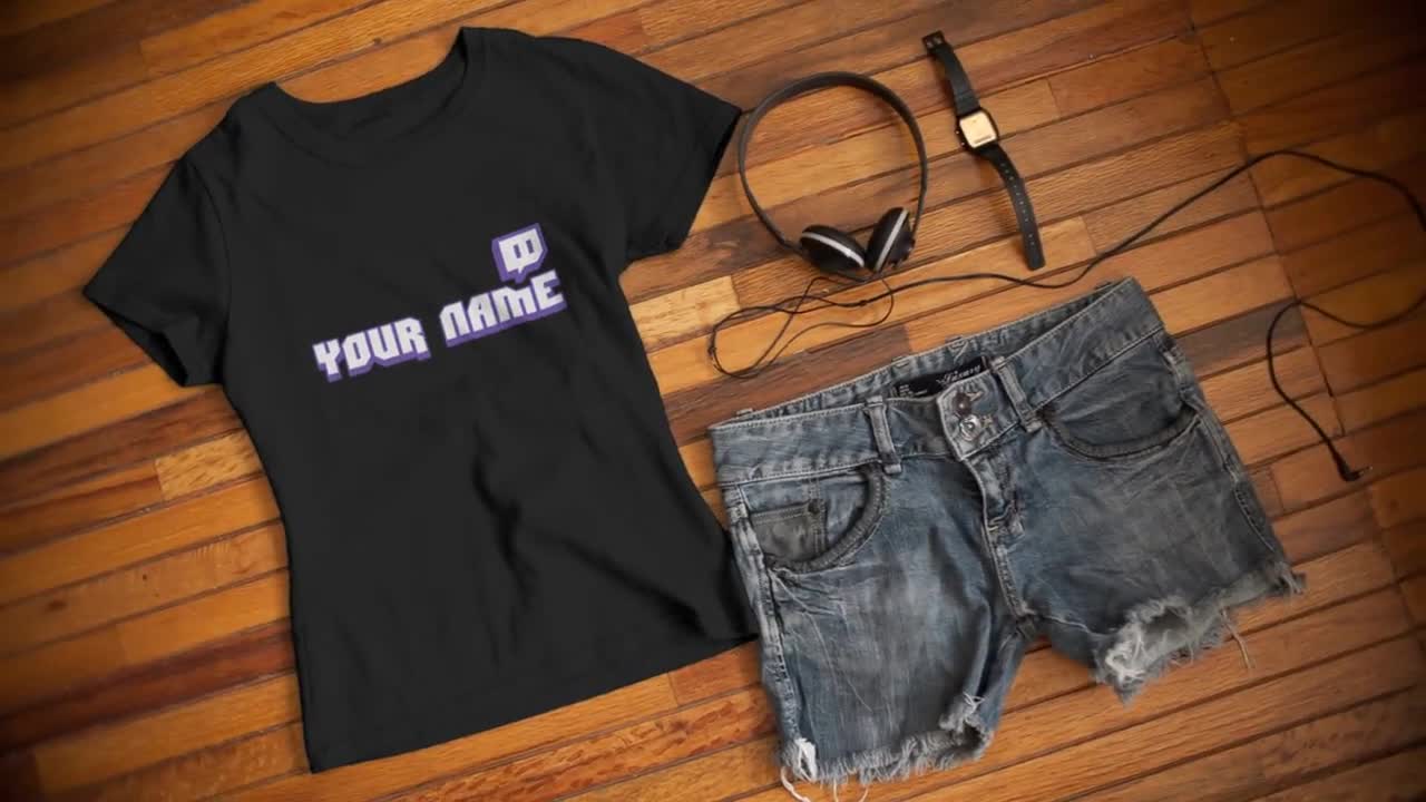 Twitch Shirt With Name