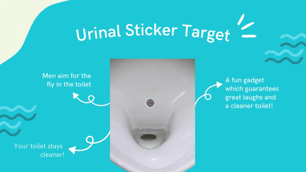Potty Training Stickers For Boys Bullseye Toilet Target Stickers Bulk ...