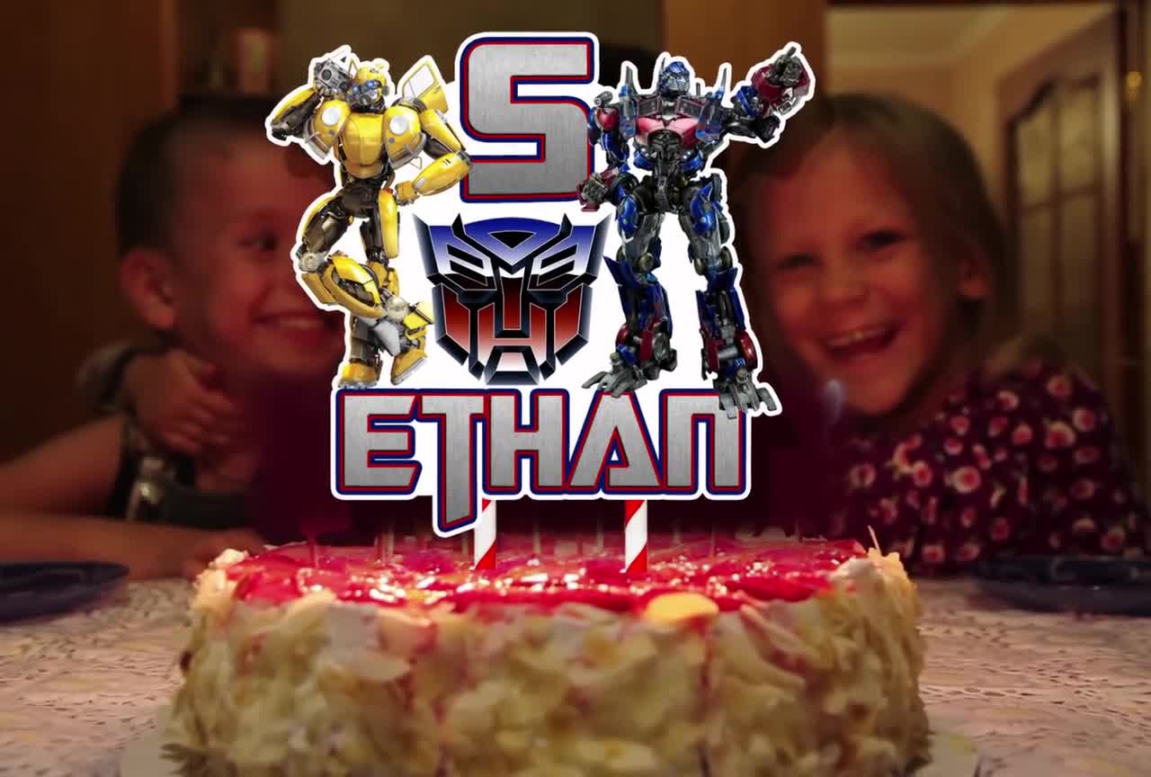 Optimus Prime Logo Cake Transformers Autobot Inspired Cake