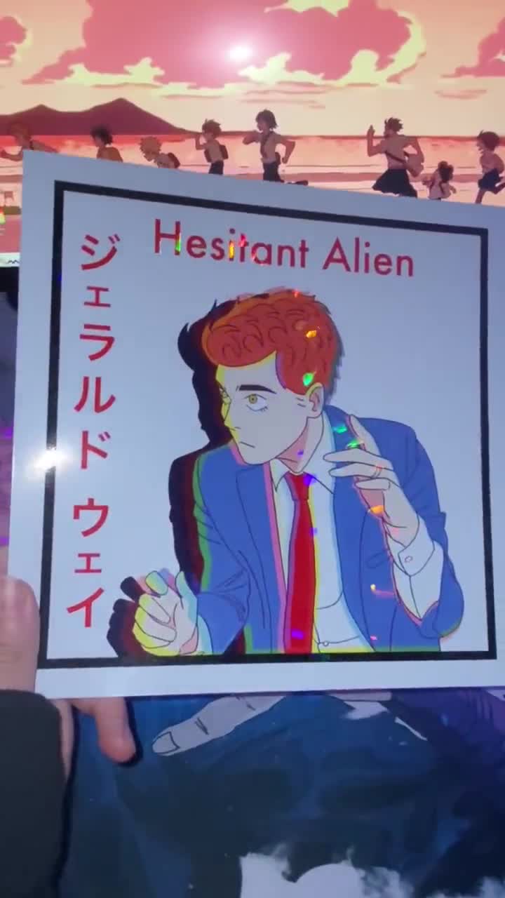 Hesitant Alien Logo