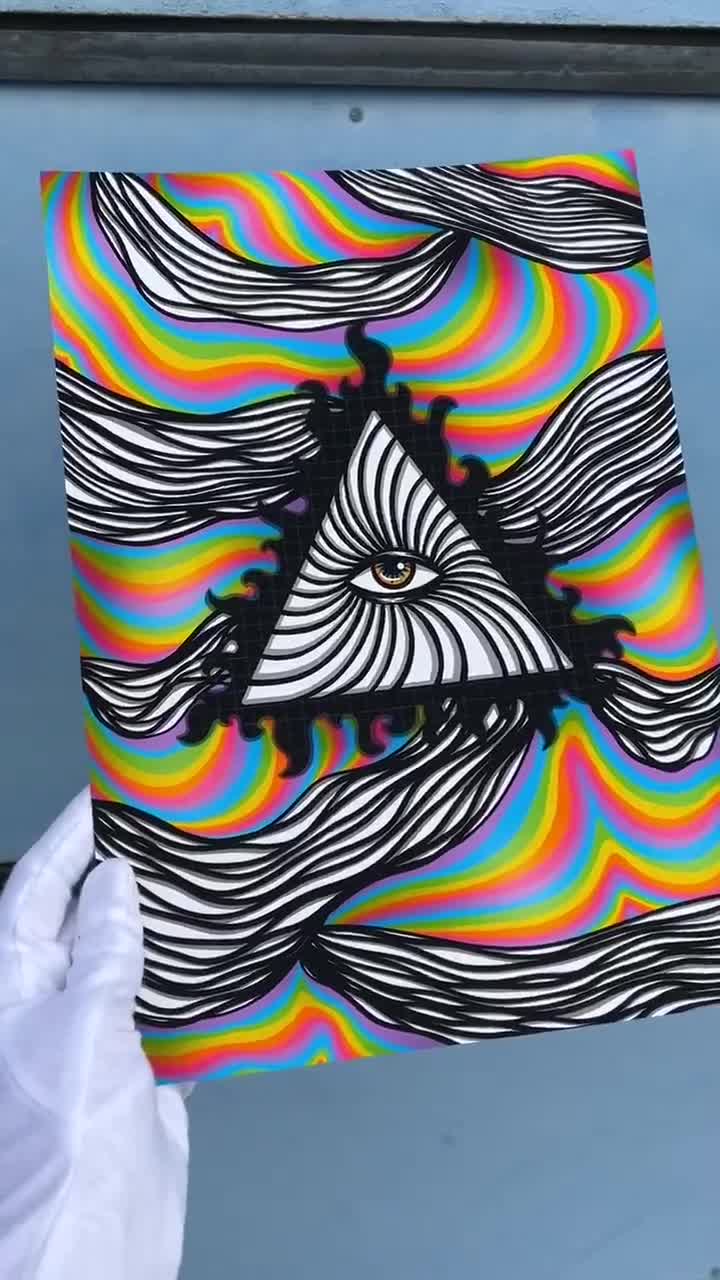 Easy Psychedelic Posters