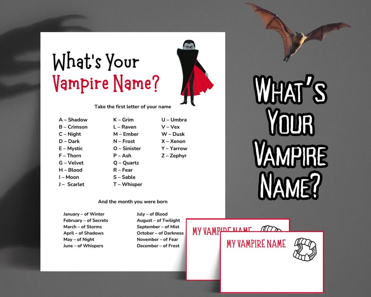 Female Vampire Name