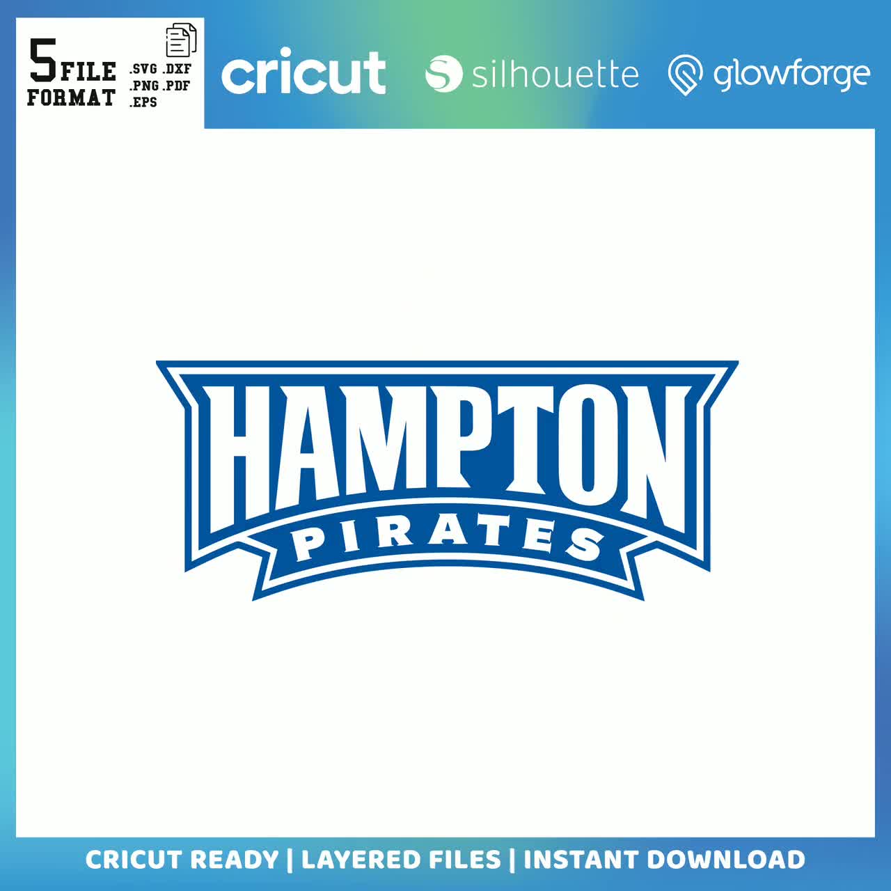 Hampton University Pirates Logo