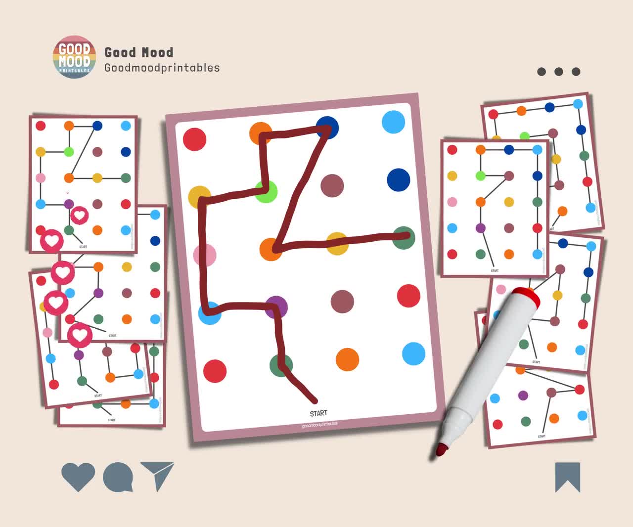 Printable Montessori Materials Multiplication Checker Board Materials