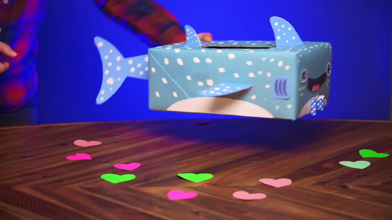 Ocean Themed Valentine Boxes Ocean Valentine Etsy