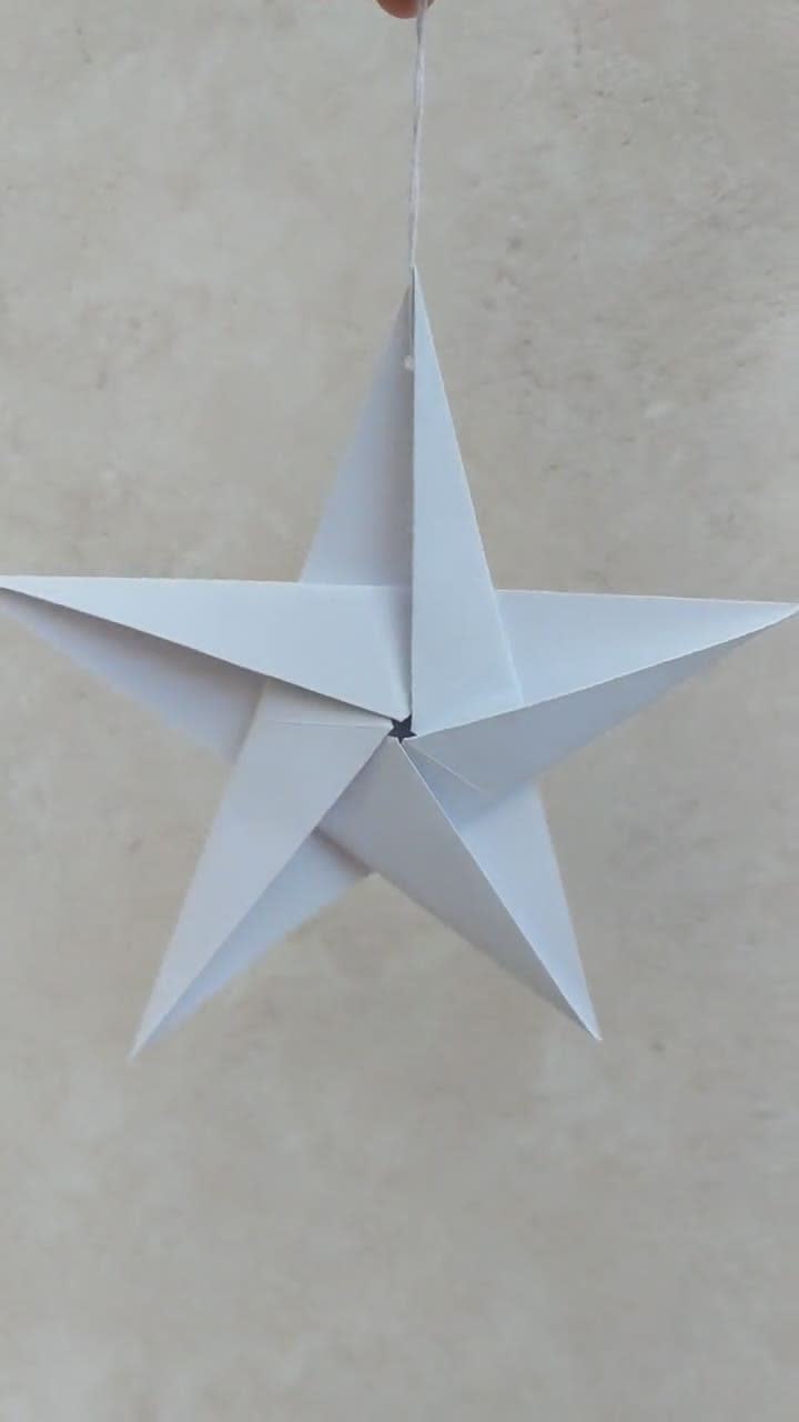 How To Make A Big Origami Star